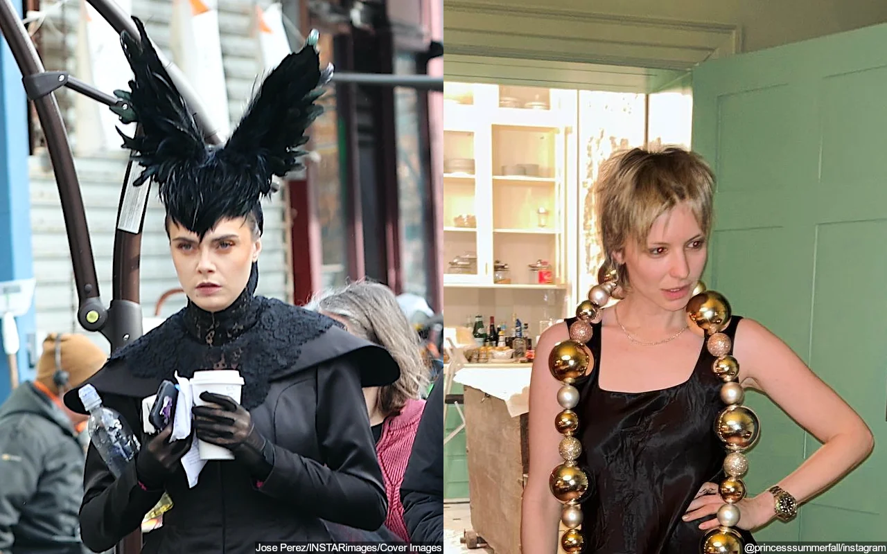 Cara Delevingne and Annabelle Dexter-Jones Pictured Wearing Dramatic ...