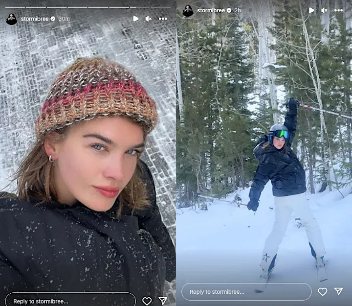 Joe Jonas and Stormi Bree Share Pics From Aspen Vacation After Dinner Date