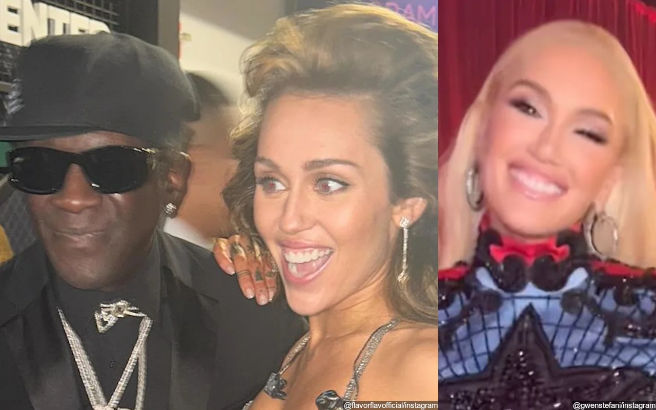 Miley Cyrus Reacts to Flavor Flav Congratulating Her Grammy Wins After ...