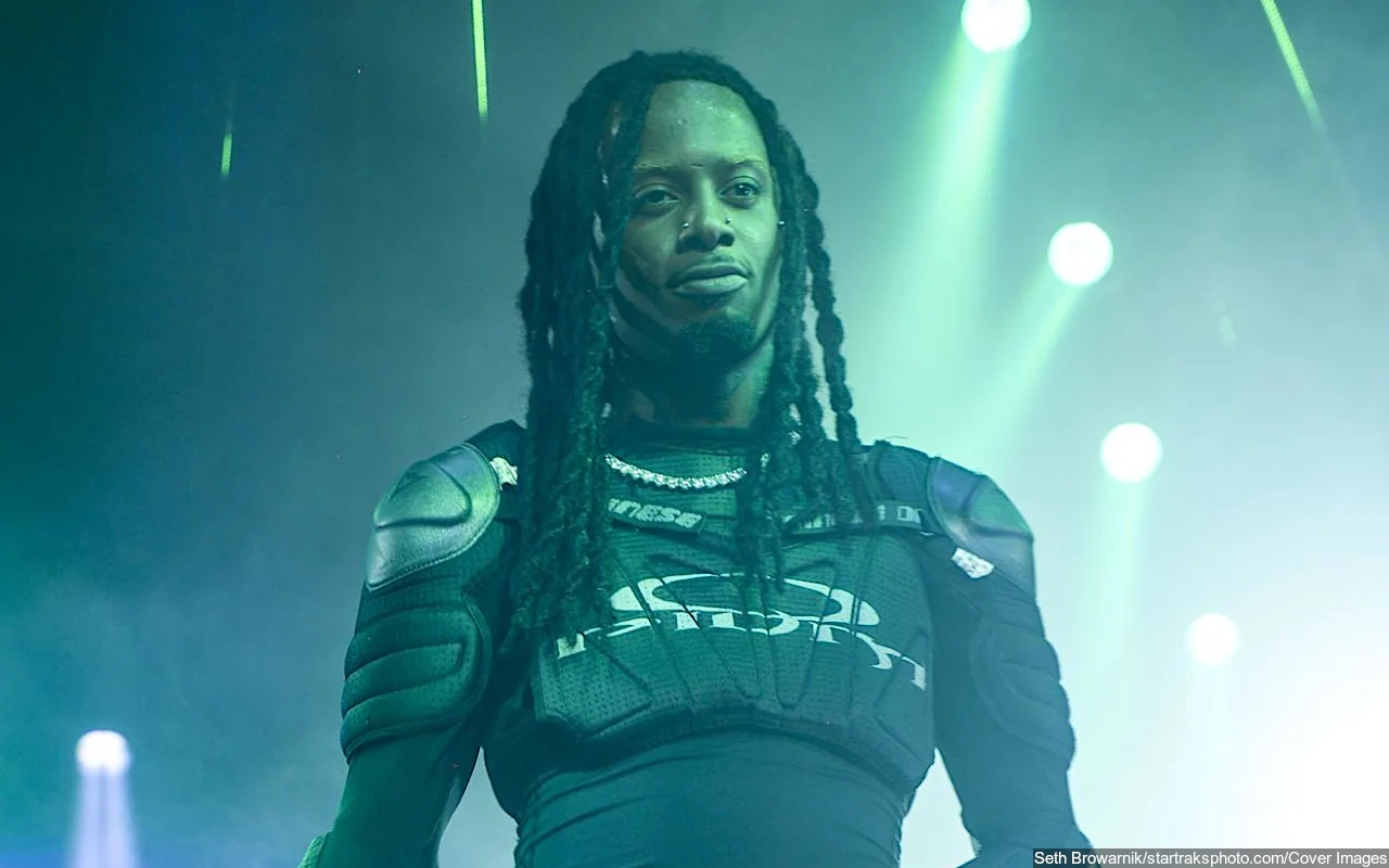 Playboi Carti's Bizarre Look That Includes Bodysuit and Black Face ...