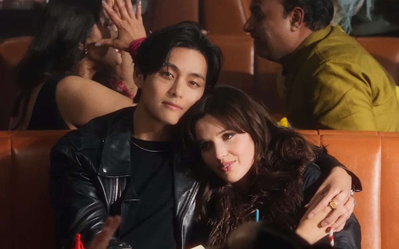 BTS' V Packs on PDA With Brunette Beauty in 'FRI(END)S' Music Video