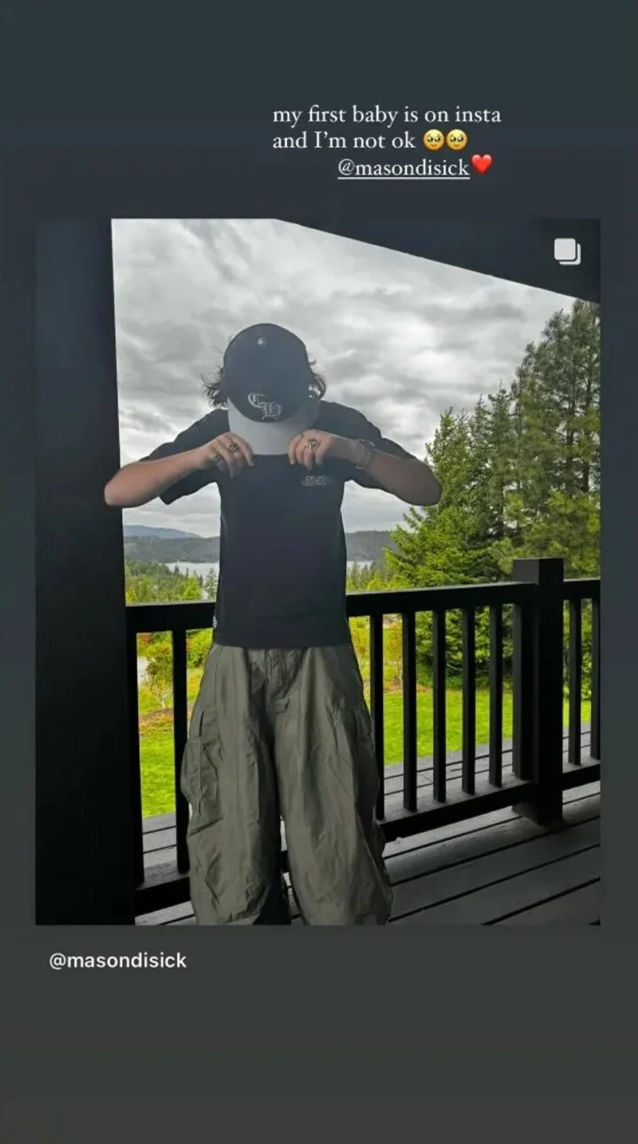 Kourtney Kardashian 'Not OK' After Son Mason Officially Joins Instagram