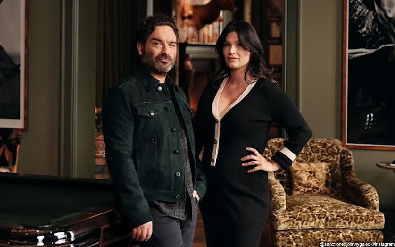 Johnny and Morgan Galecki