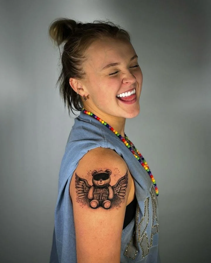 JoJo Siwa Shows Off Album Art Tattoo: A Guardian Teddy Bear