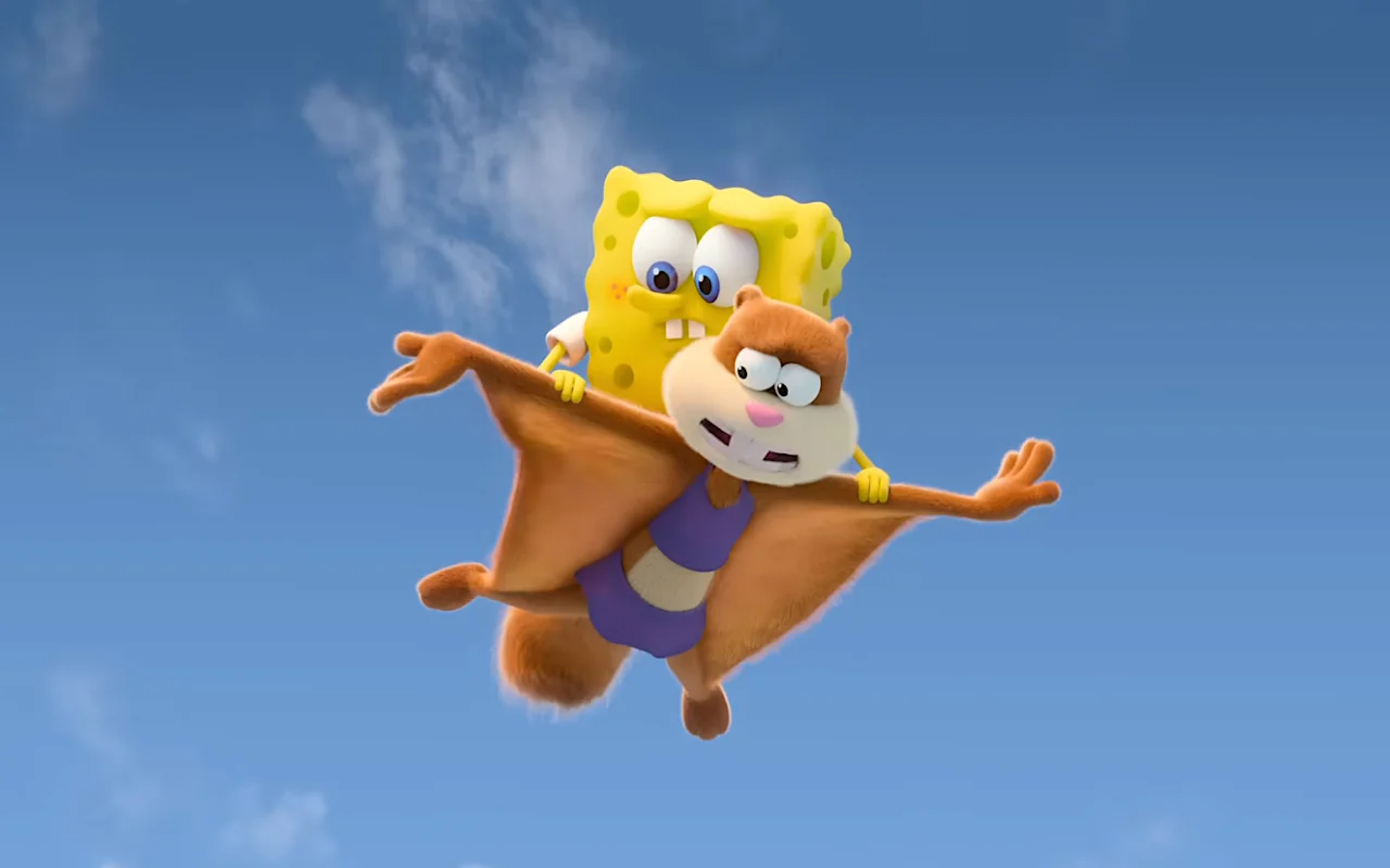 Sandy Cheeks Takes the Lead in First Trailer for New SpongeBob Film ...