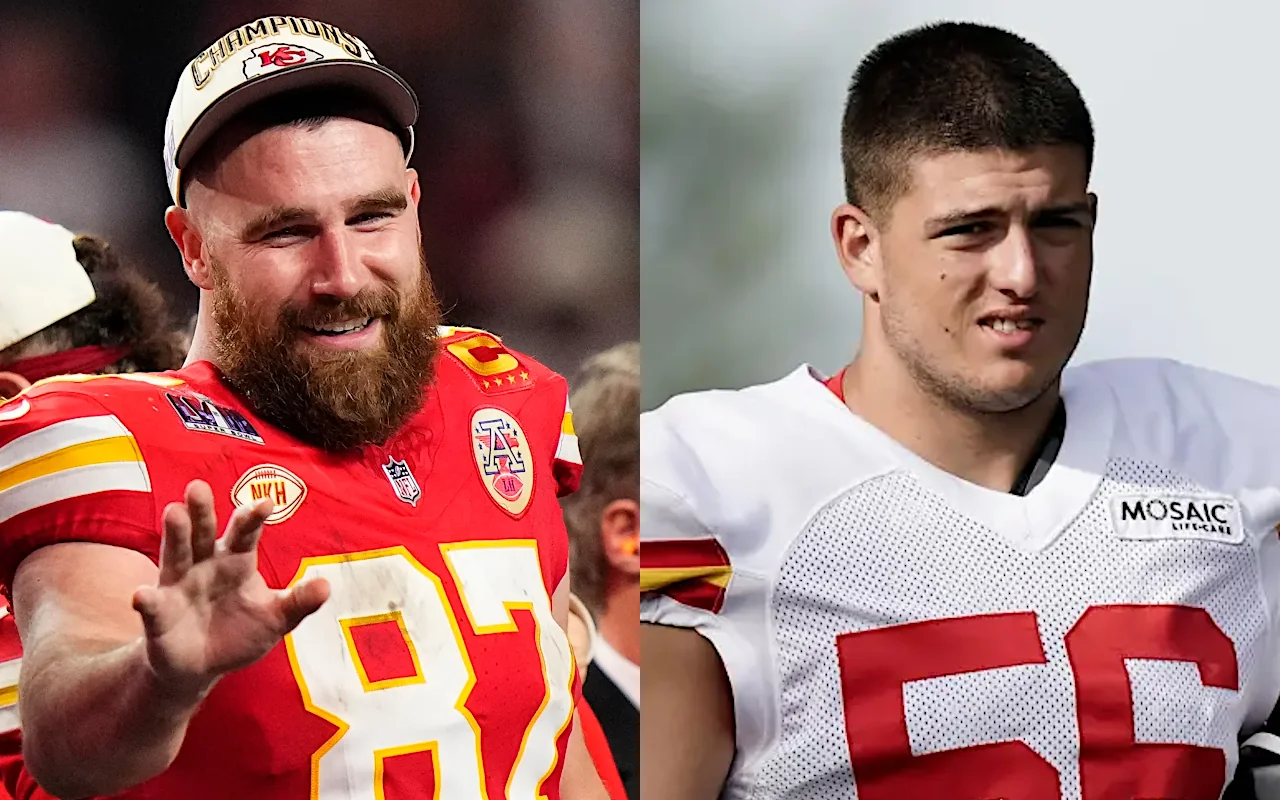 Travis Kelce Caught in Physical Confrontation With Chiefs Teammate at Training Camp