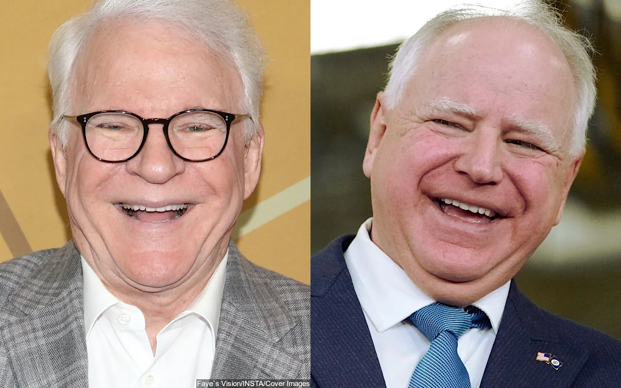 Steve Martin Touted to Play Tim Walz on 'Saturday Night Live'