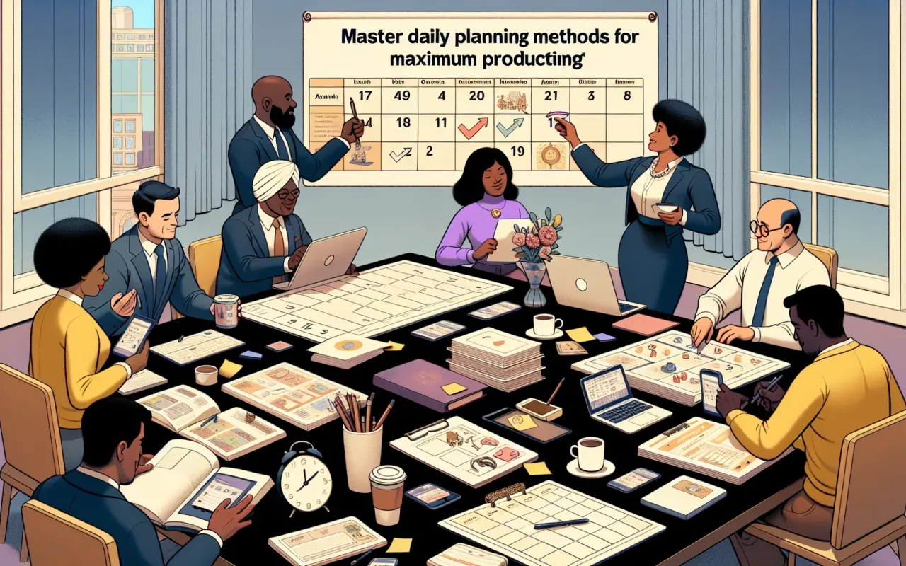 Master Daily Planning Methods for Maximum Productivity in Daily Planning