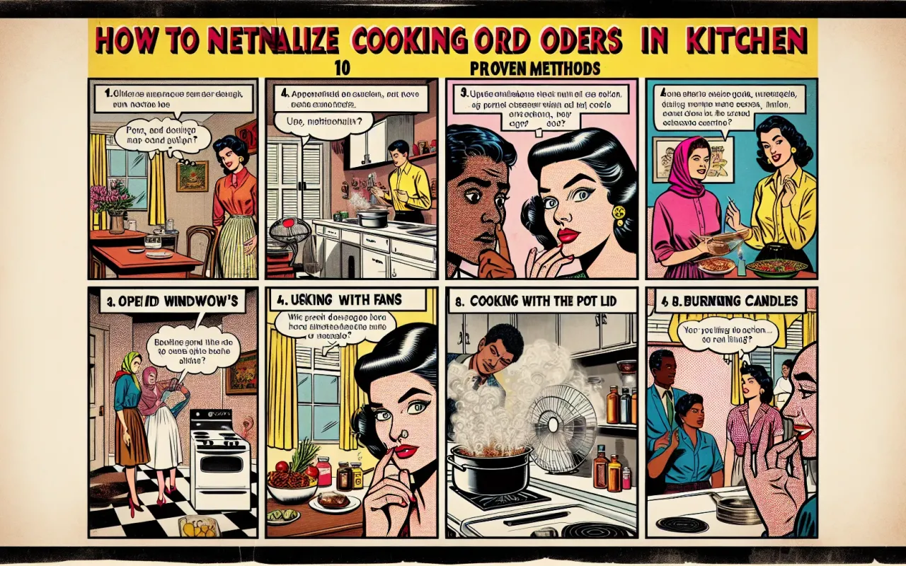 How to Neutralize Cooking Odors in Kitchen: 10 Proven Methods