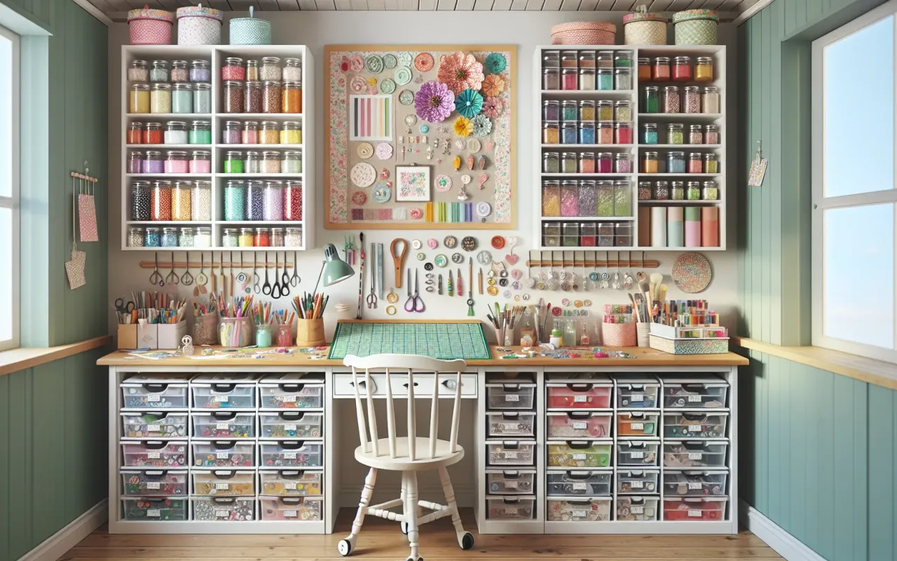 10 Genius DIY Craft Room Organization Ideas You Need to Try Now