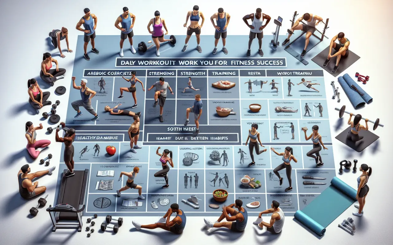 Daily Workout Plan for Getting in Shape: Your Guide to Fitness Success