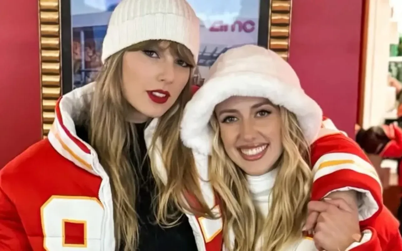 Taylor Swift and Brittany Mahomes Pour Cold Water on Feud Rumor by Hugging at U.S. Open