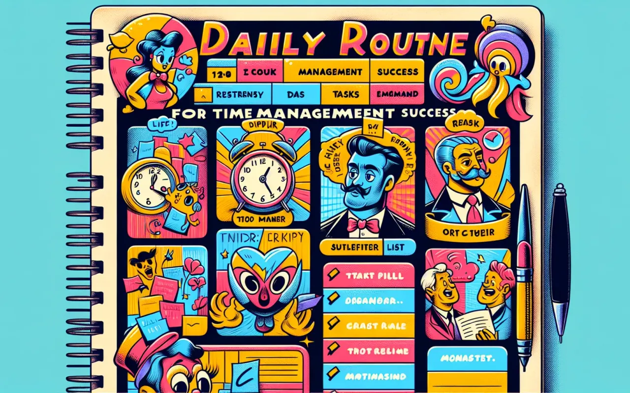 Master Your Day: The Daily Routine Planner for Time Management Success