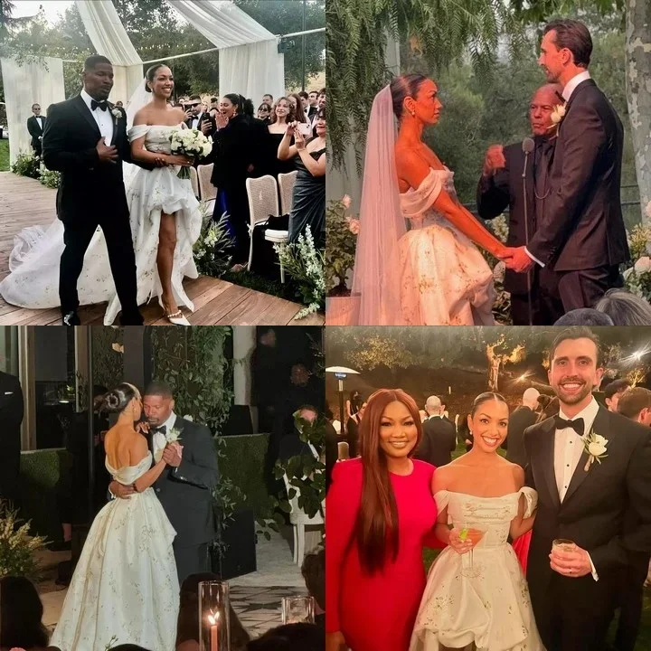 Jamie Foxx Looks Emotional as He Walks Daughter Corinne Down the Aisle ...