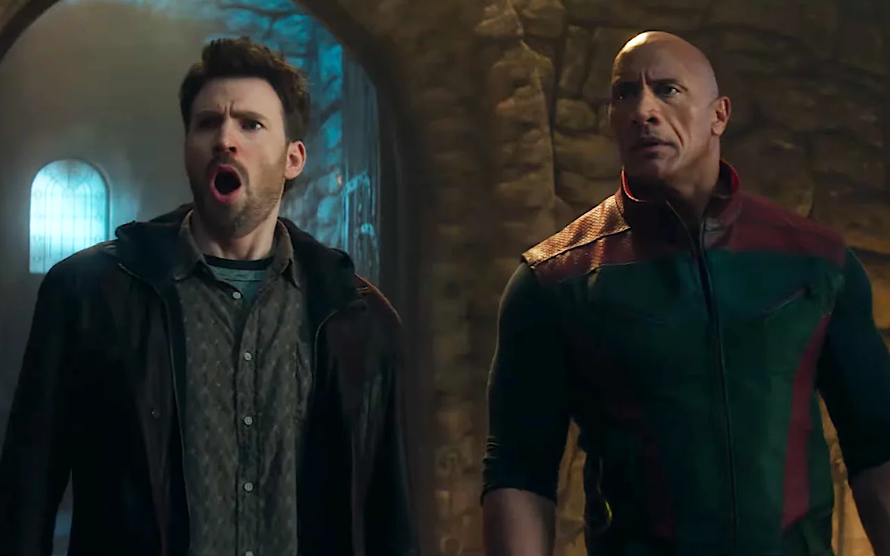 Dwayne Johnson and Chris Evans Join Forces to Save Christmas in New ...