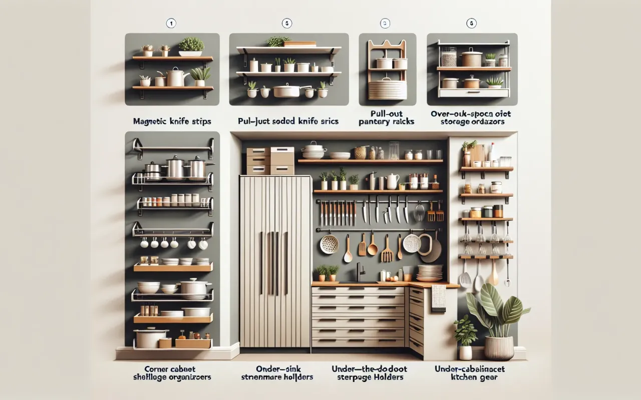 10 Space-Saving Storage Solutions for Kitchens: Maximize Your Space