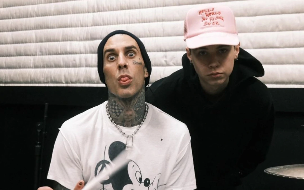 'Proud' Travis Barker Showers Landon With Praise on Son's 21st Birthday