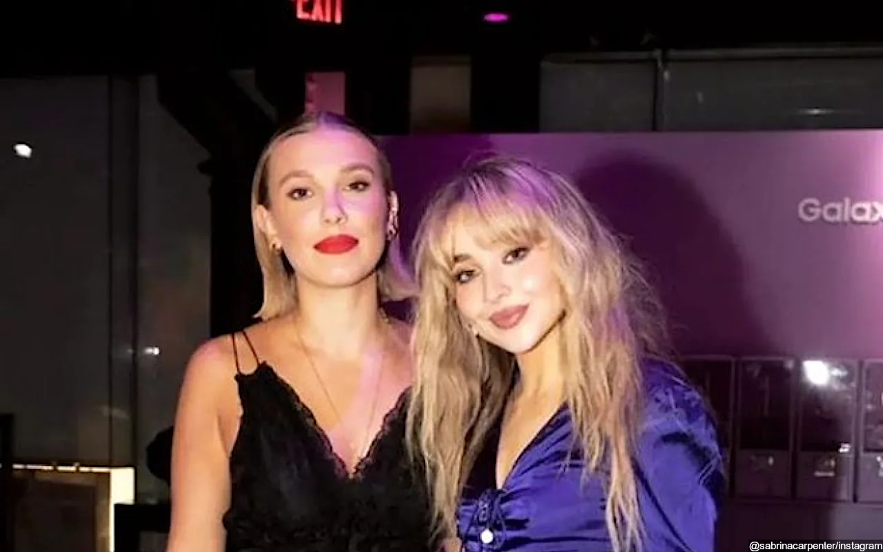 Sabrina Carpenter Arrests Millie Bobby Brown for Being 'Too Hot' at ...