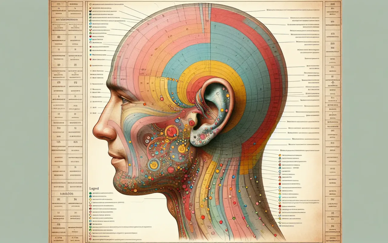 Unlock the Power of Healing: Comprehensive Ear Reflexology Chart Explained