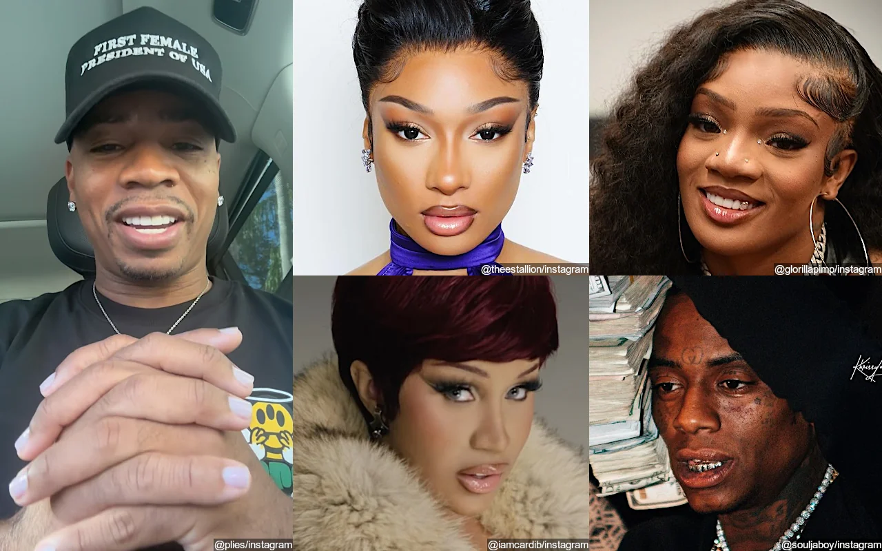 Plies Sues Megan Thee Stallion, GloRilla, Cardi B and Soulja Boy for ...