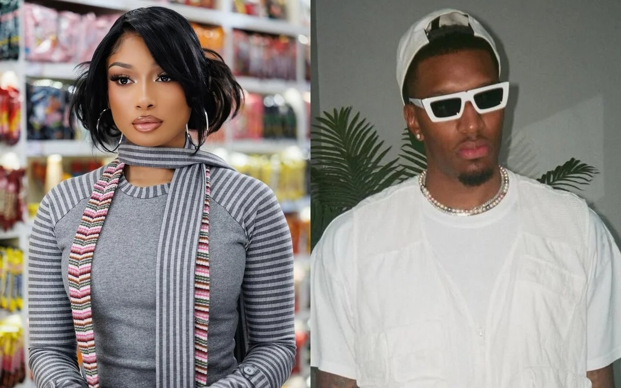 Megan Thee Stallion Supports Boyfriend Torrey Craig at Chicago Bulls Game