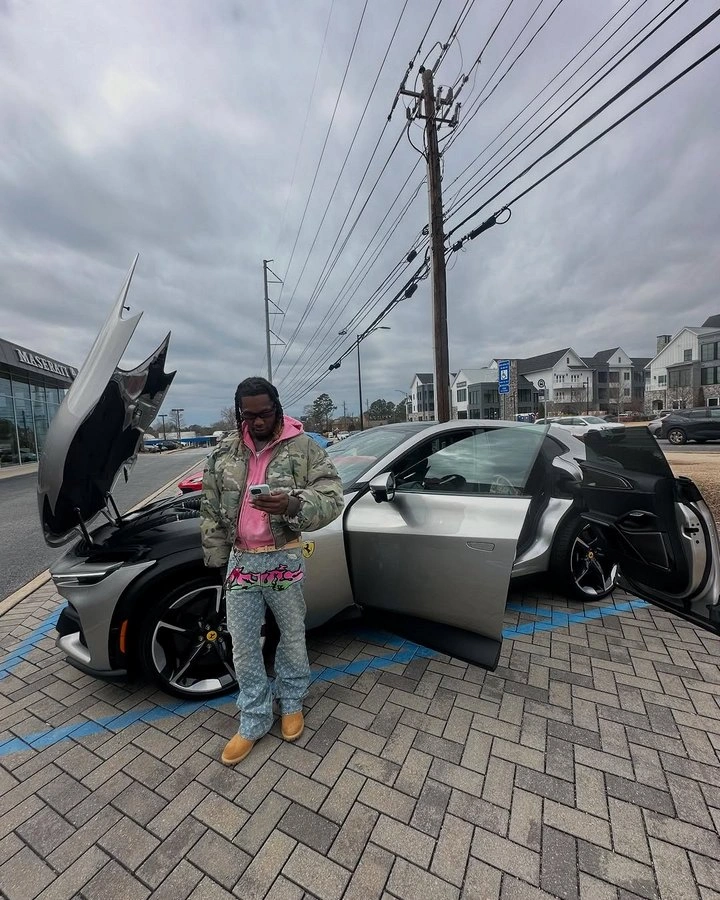 Offset Splurges on $500K Ferrari Amid Cardi B Divorce Drama