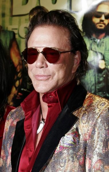 Mickey Rourke Picture 2 - Domino Los Angeles Premiere - Arrivals