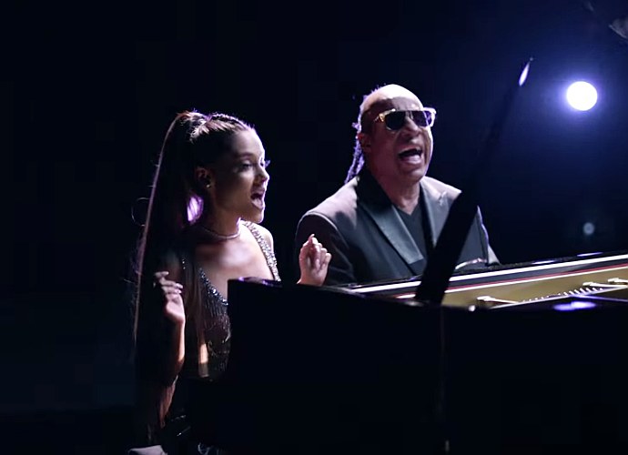 Ariana Grande and Stevie Wonder Joined by 'Sing' Animated Characters in ...