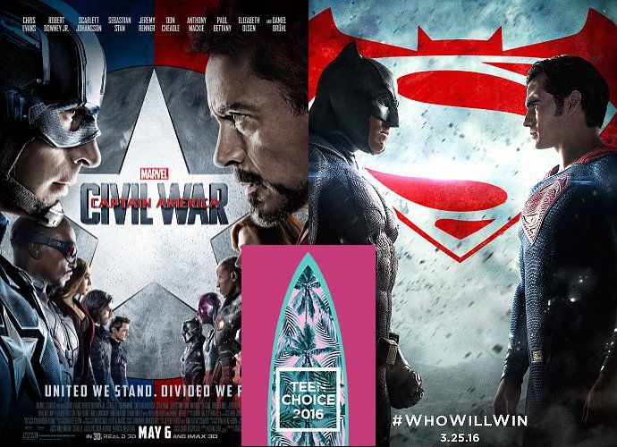 Teen Choice Awards 2016: 'Civil War' and 'Batman v Superman' Dominate ...