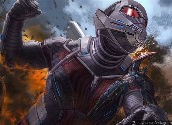 Early Concept Art of 'Captain America: Civil War' Sees Ant-Man Fighting ...