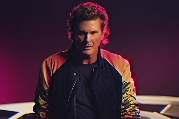 David Hasselhoff Rides a Dinosaur in Action-Packed 'True Survivor ...