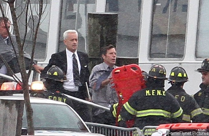 First Look at Tom Hanks as Hero Pilot Captain Sully in Biopic