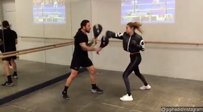 Gigi Hadid Shows Off Boxing Skills in Instagram Video
