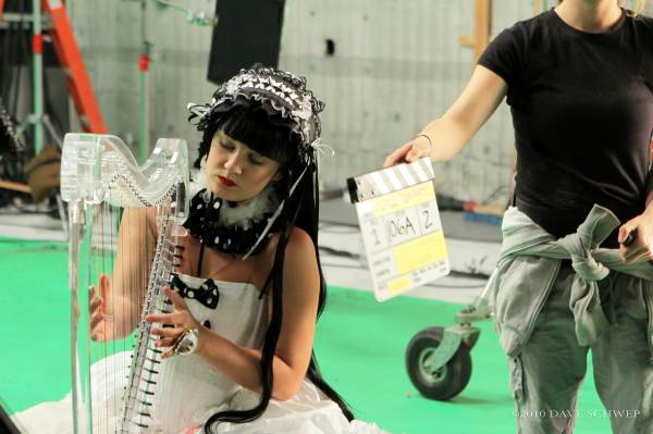 New Official Pictures of Kerli's 'Tea Party' Music Video