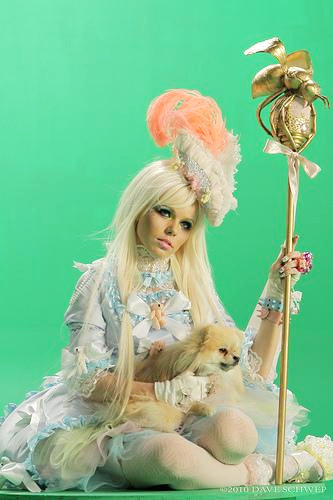 New Official Pictures of Kerli's 'Tea Party' Music Video