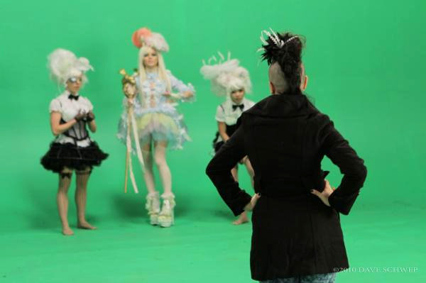 New Official Pictures of Kerli's 'Tea Party' Music Video