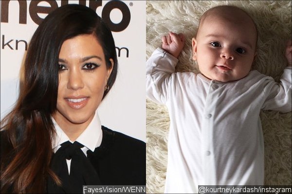 Kourtney Kardashian Shares First Picture of Adorable Baby Boy Reign