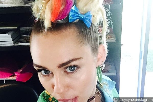 Miley Cyrus Shows New Rainbow Dreadlocks as MTV VMAs Is Approaching