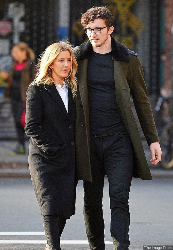 New Boyfriend? Ellie Goulding Spotted Getting Cozy With Athlete Caspar ...