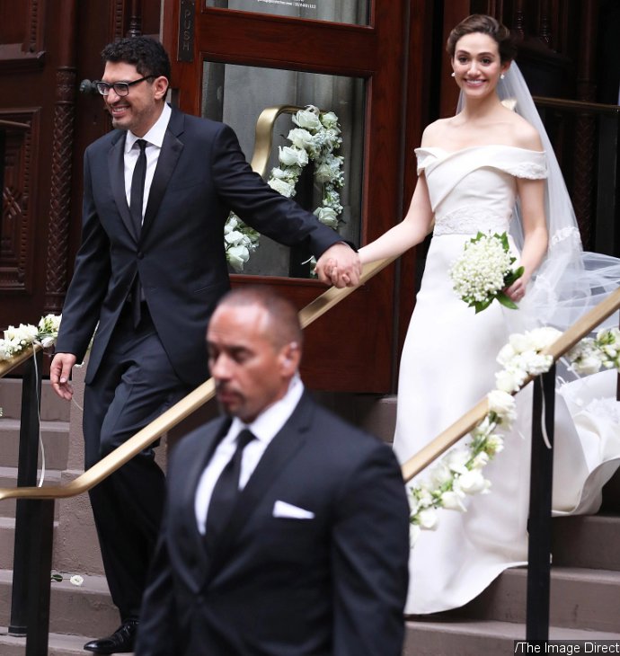 Emmy Rossum and 'Mr. Robot' Creator Sam Esmail Tie the Knot in Intimate ...