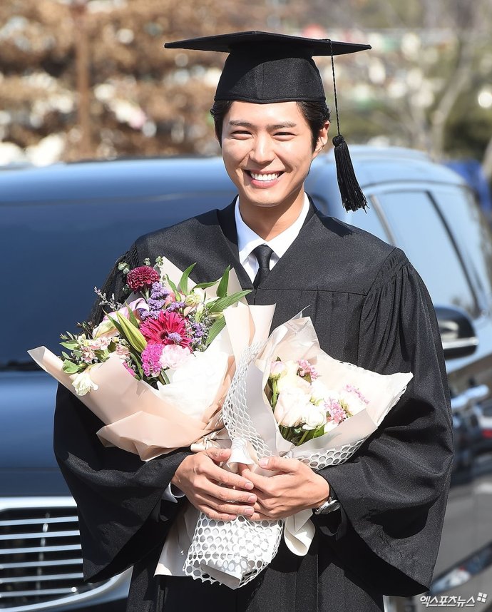 Park Bo Gum Beaming at University Graduation Ceremony - See the Pics!