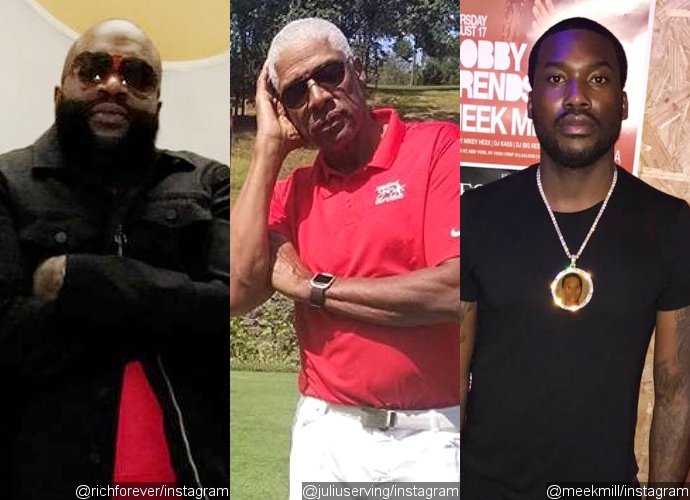 Rick Ross, Julius Erving Join Hundreds Protesting Against Meek Mill's ...