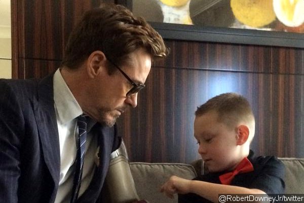 Robert Downey Jr. Presents 3D Bionic 'Iron Man' Arm to Disabled Boy
