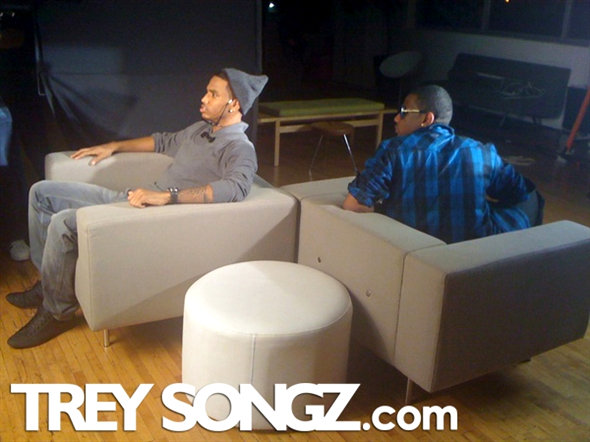 On-Set Pics of Trey Songz's 'Say Aah' Music Video