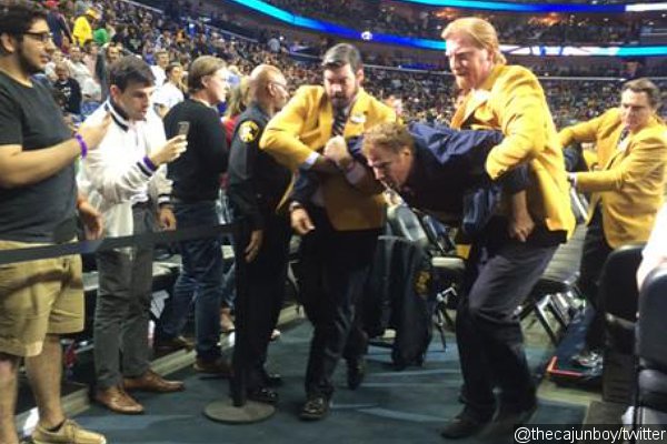 Will Ferrell Kicked Out of Basketball Game for Pelting Cheerleader ...