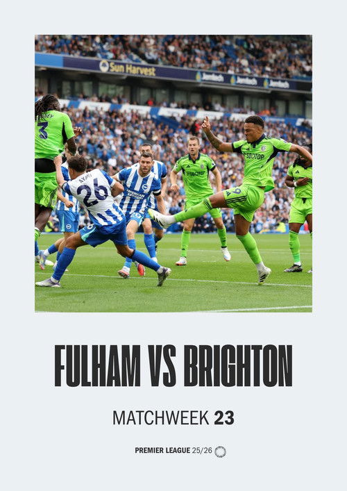 Fulham VS Brighton PL 25/26 (2026) - Movie Info | AceShowbiz