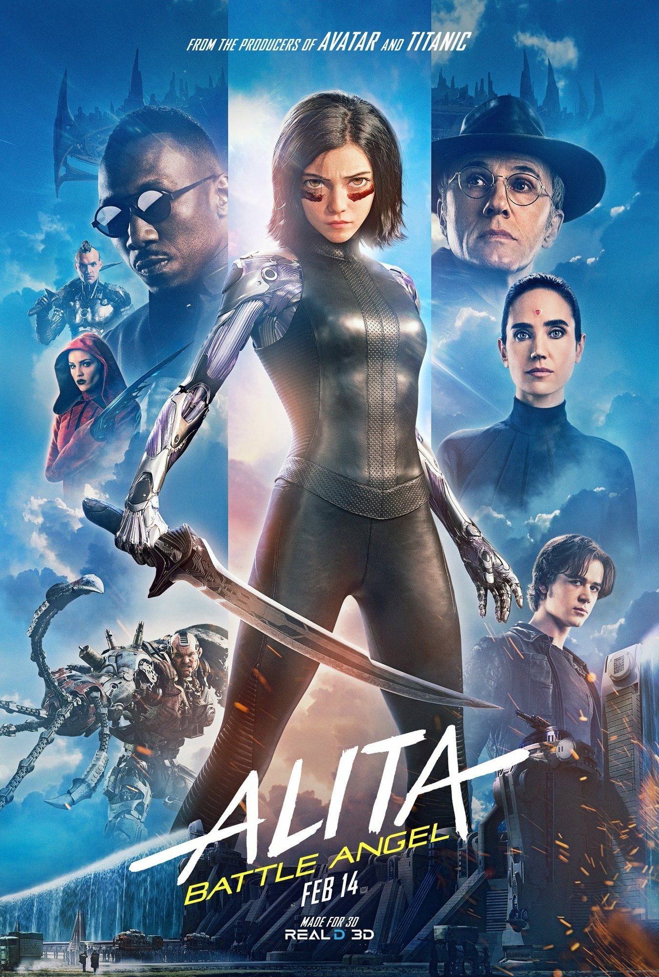 Alita: Battle Angel (2019) Cast, Crew, Synopsis and Movie Info