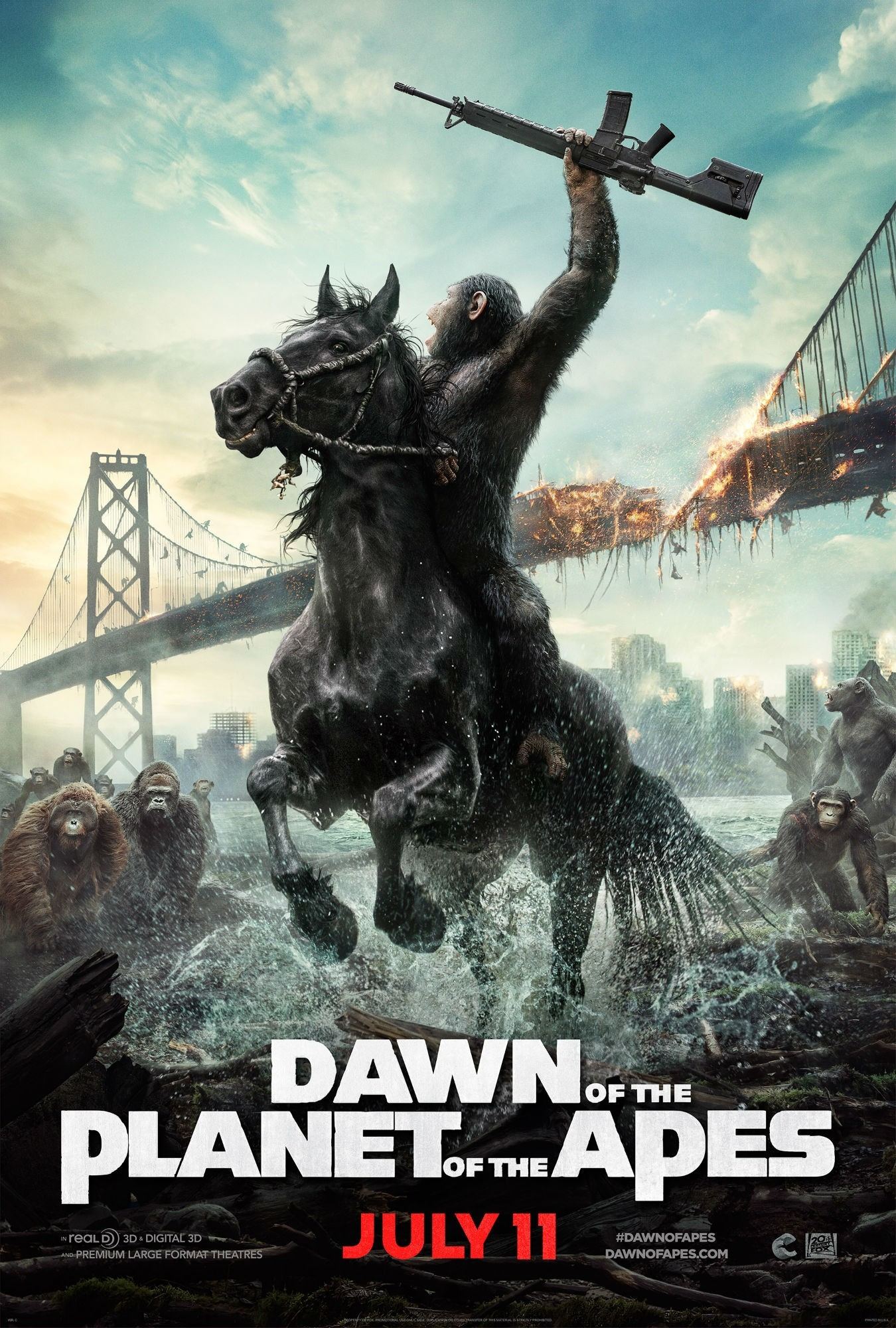 Dawn Of The Planet Of The Apes (2014) Cast, Crew, Synopsis and Movie Info