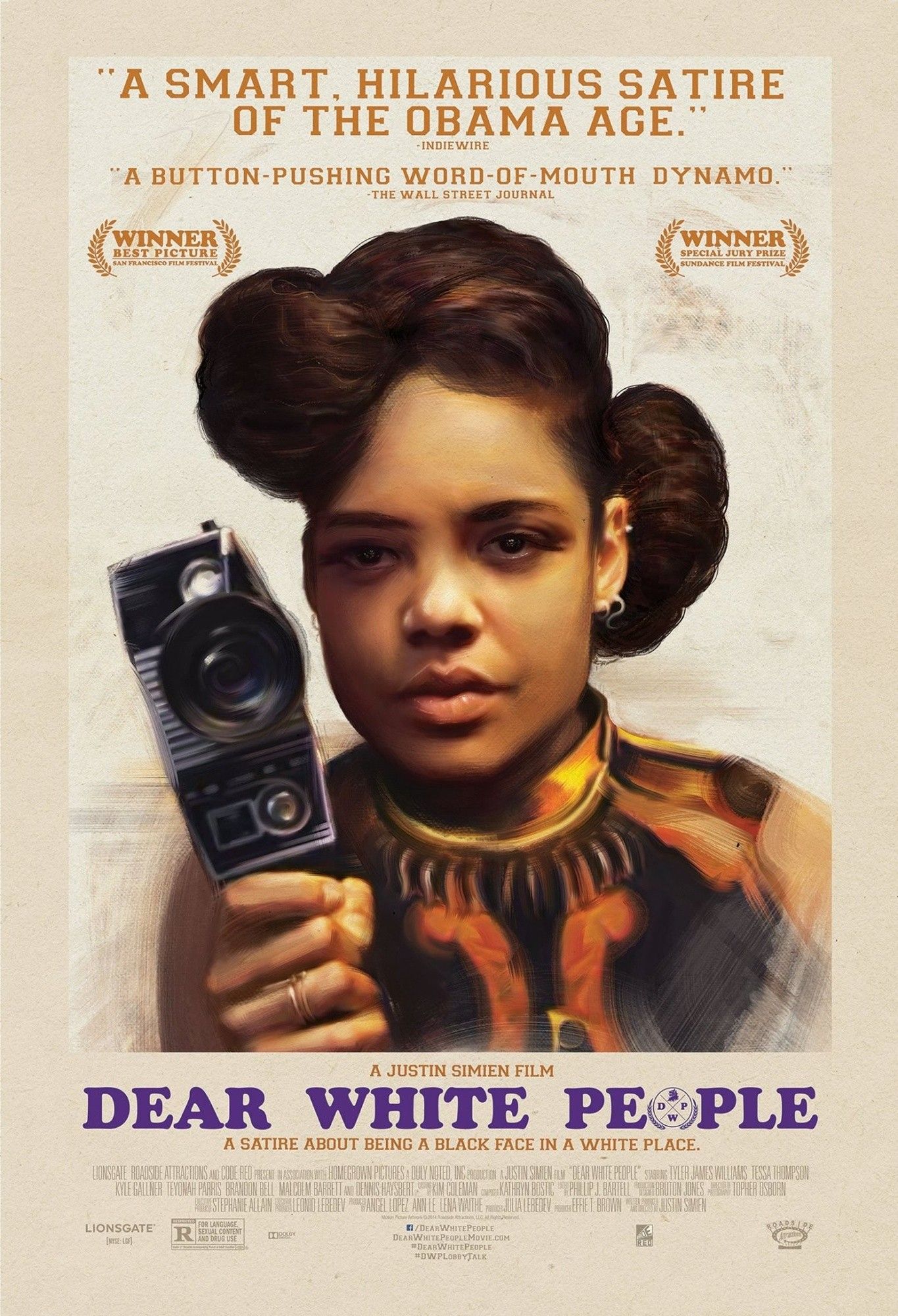 Dear White People (2014) by Justin Simien | AceShowbiz