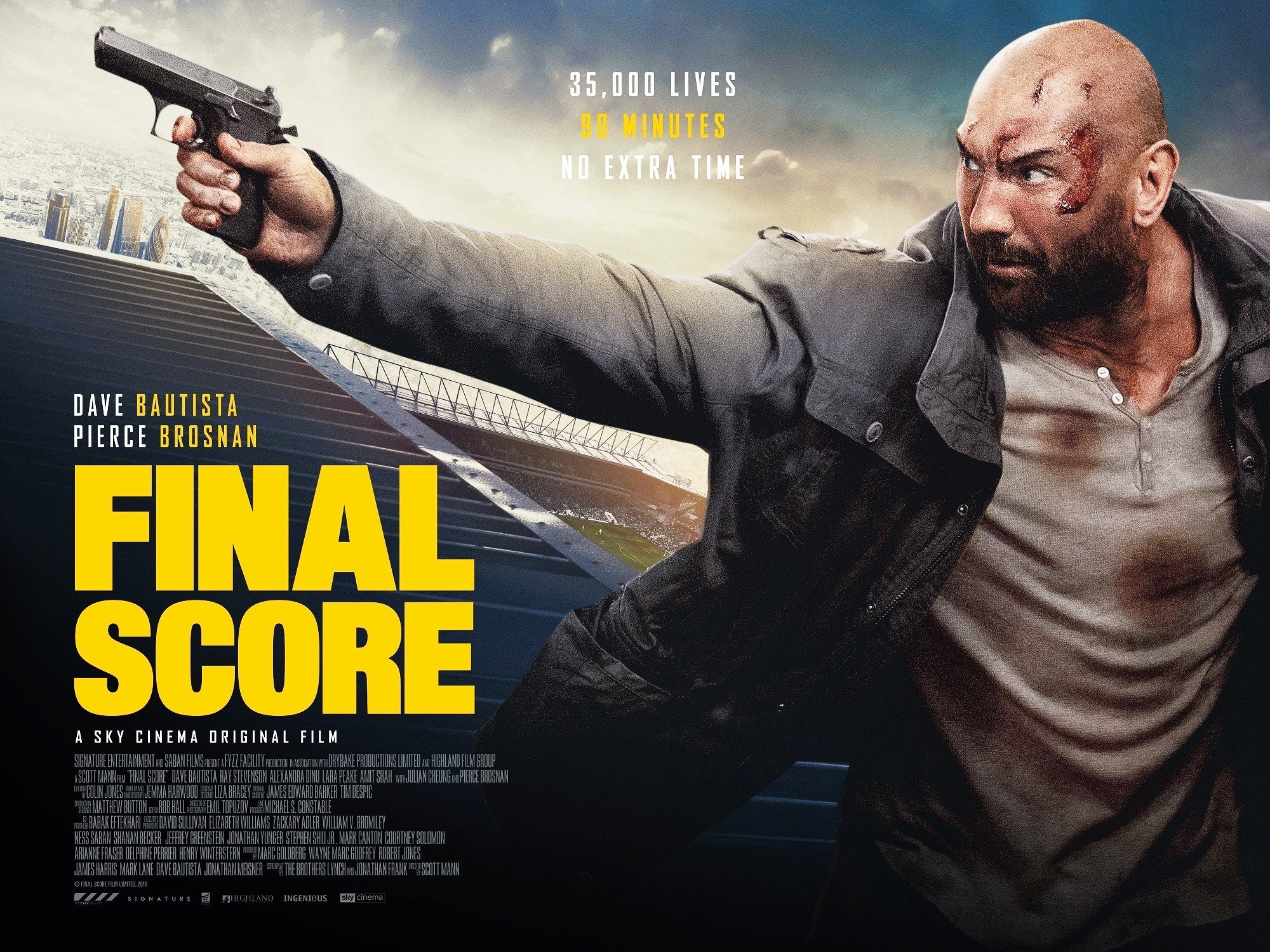 Final Score (2018) Cast, Crew, Synopsis and Movie Info
